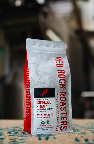 Buy Coffee | Espresso Strata | Organic Blends | Red Rock Roasters